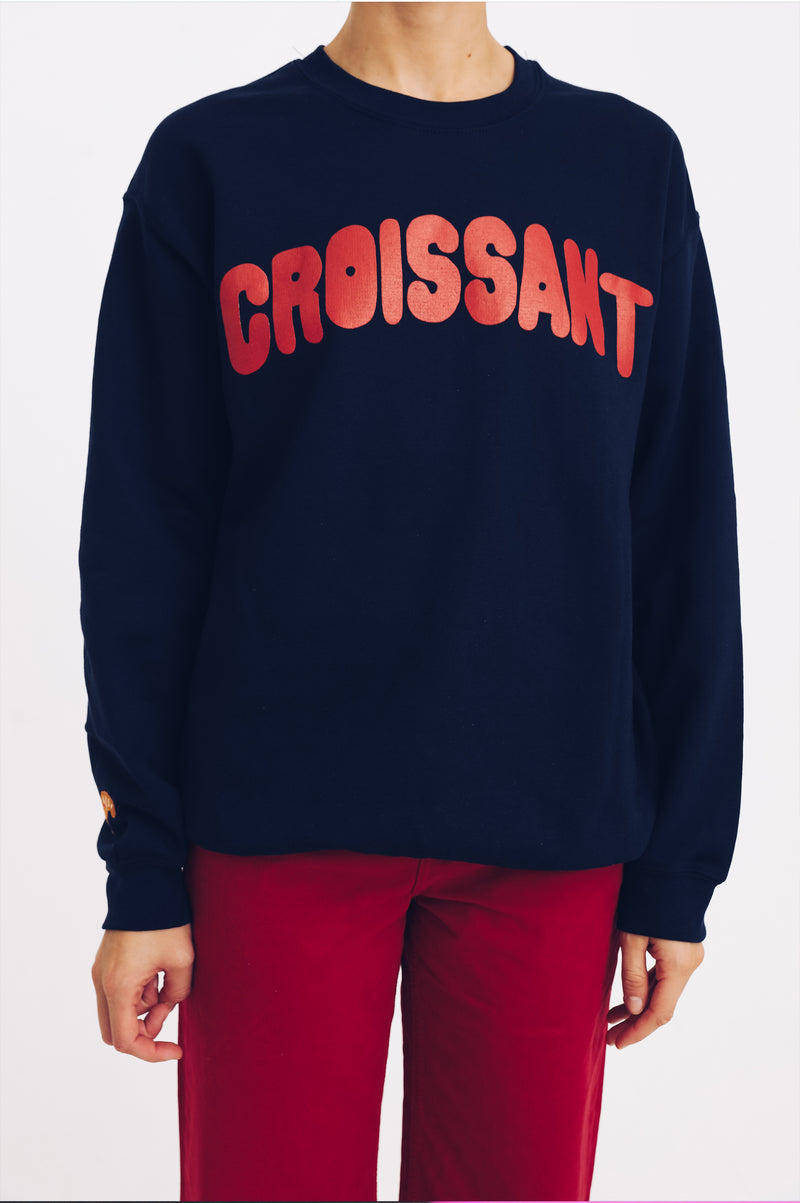 The Croissant Oversized Sweatshirt - Limpet Store